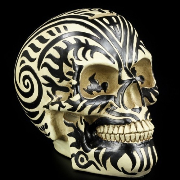 Vintage | Accents | Vintage 9s Frost Maori Ram Skull Bank | Poshmark